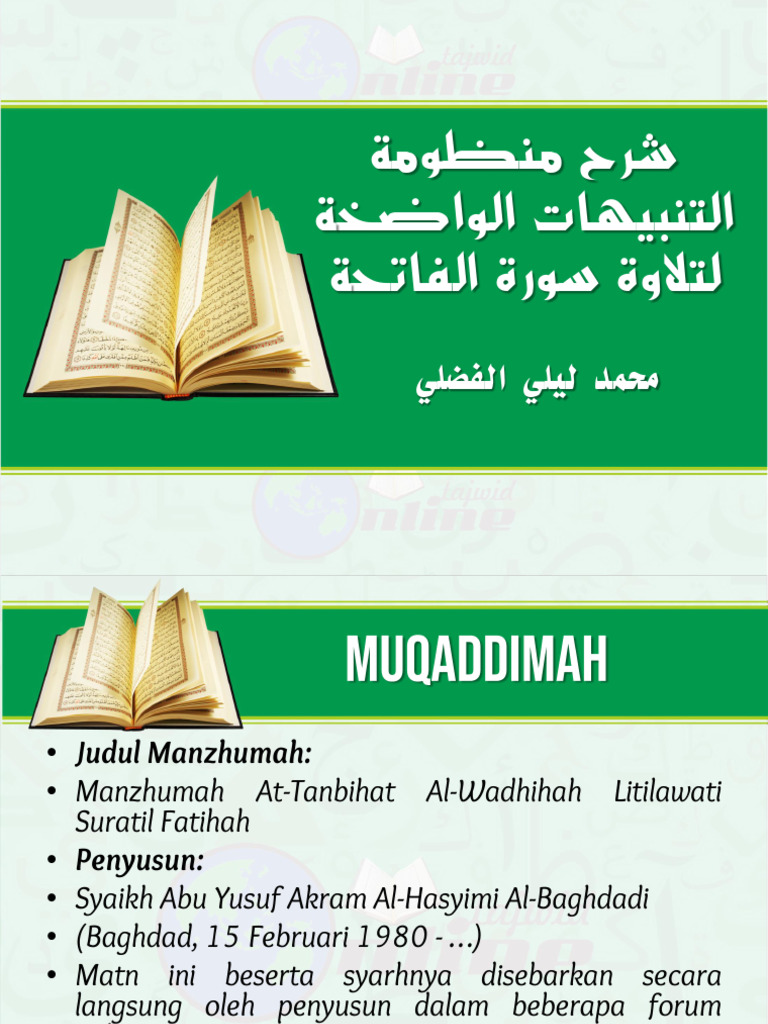 001 Muqaddimah Singkat | PDF