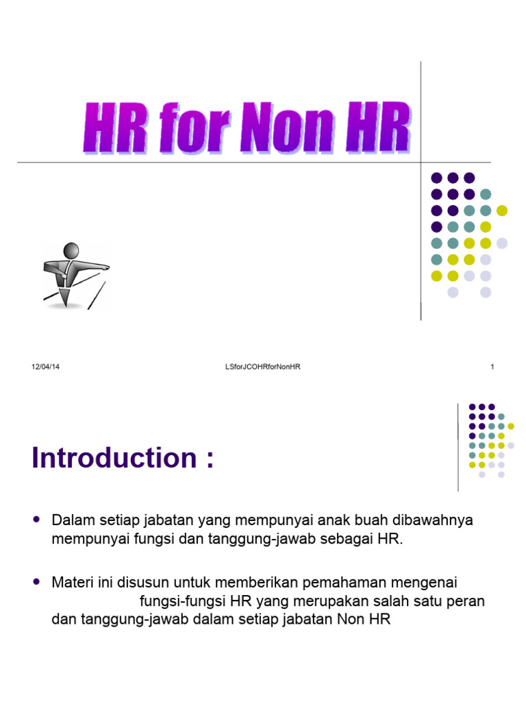 Fungsi HR untuk Manajer Non-HR | PDF