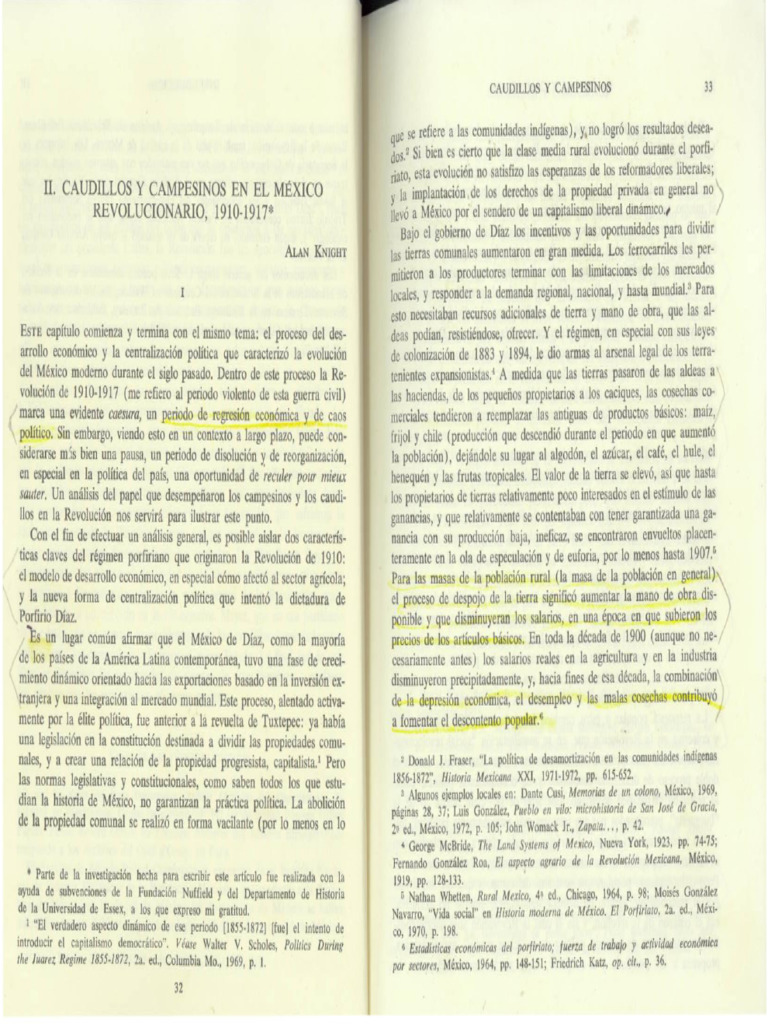 Knight Alan - Caudillos y Campesinos en El México Revolucionario 1910 ...