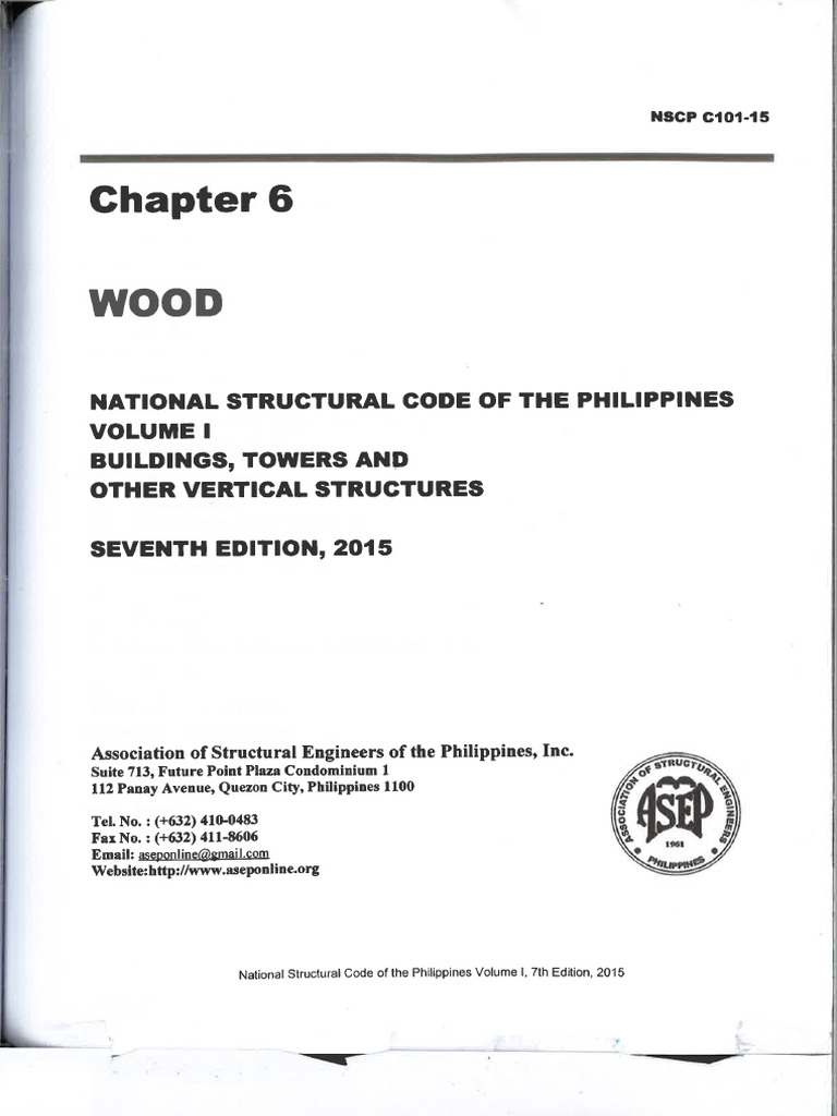 NSCP Chapter6-1 | PDF