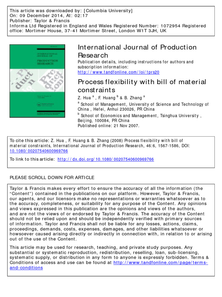 Contoh BOM Hua2008 | PDF | Supply Chain | Matrix (Mathematics)