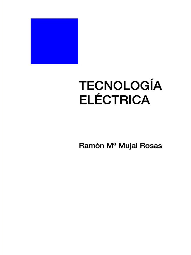 PDF Tecnologia Electrica Ramon Ma Mujal Rosas - Compress | PDF ...