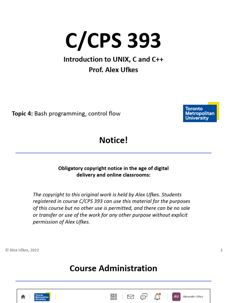 4 CPS393 FunctionsControlFlow | PDF | Command Line Interface | Computer Engineering