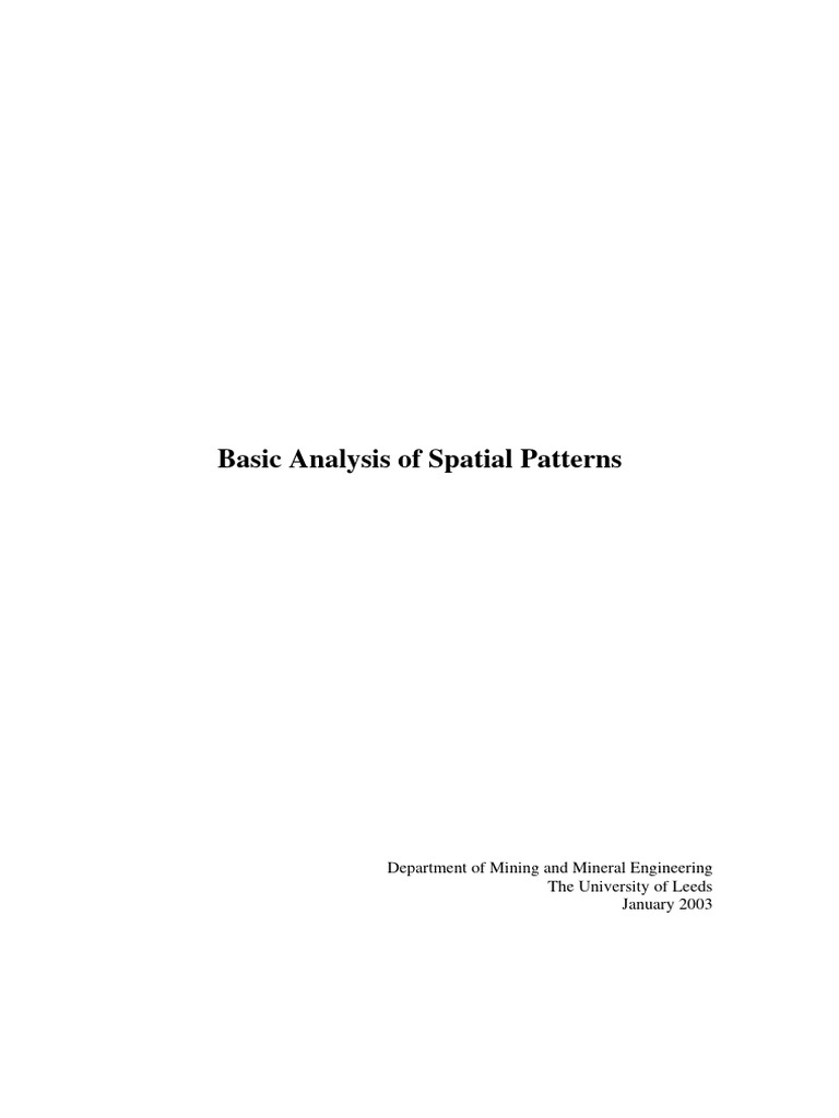 Report3 Pattern Analysis | PDF | Statistics | Stochastic Process