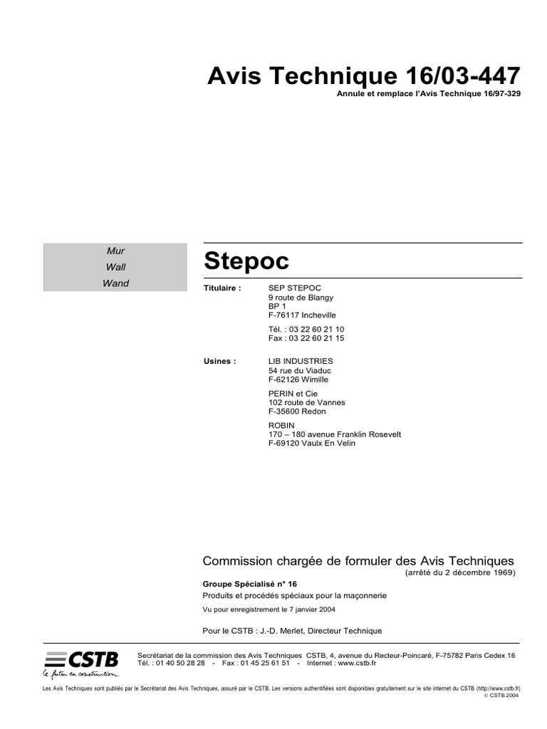 Atec STEPOC | PDF