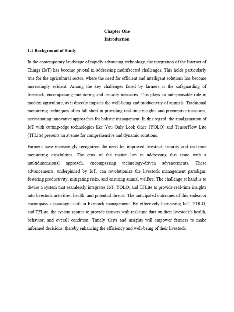 Project Report 3 | PDF | Internet Of Things | Computing