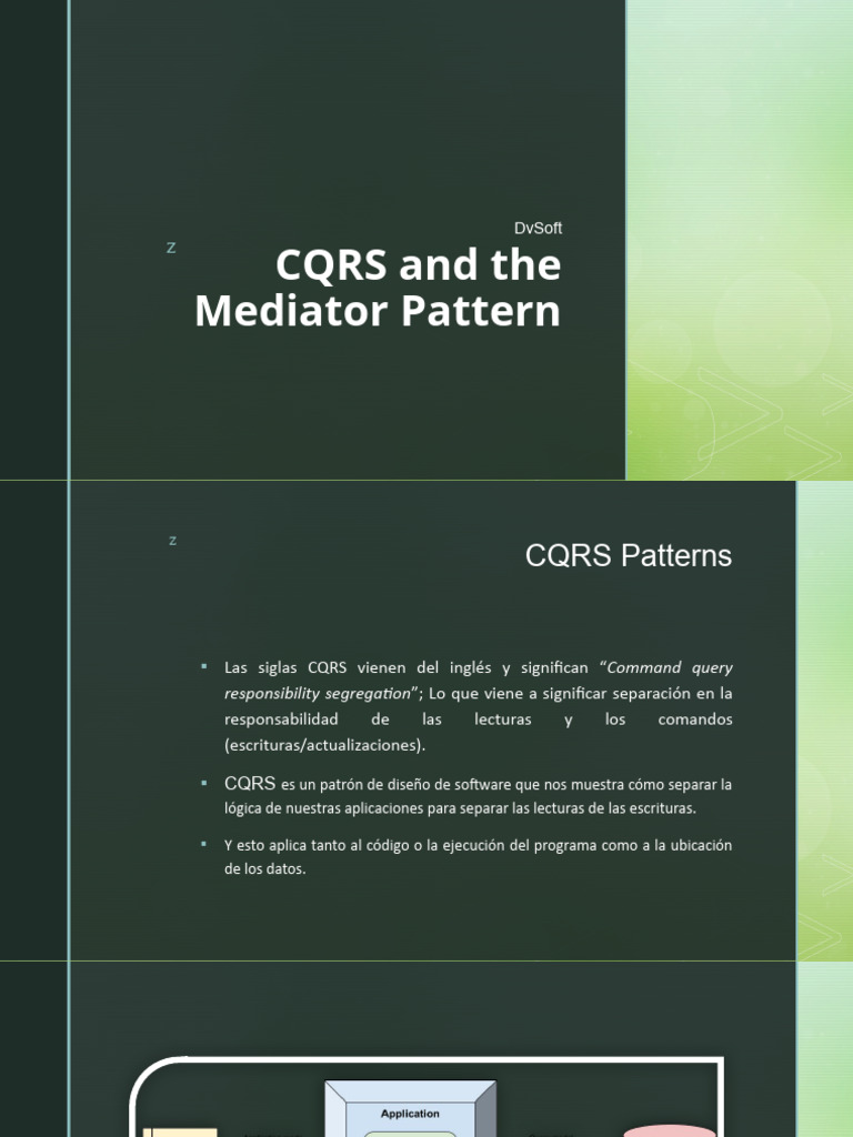 CQRS and The Mediator Pattern | PDF | Informática