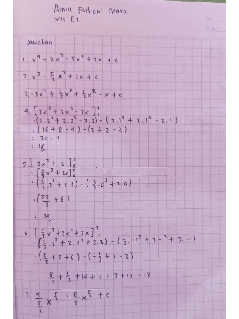 Atma Fathoni Moza XII E2 - UH MTK1 | PDF