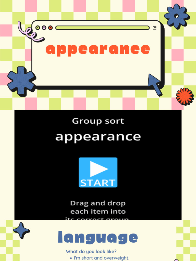 Unit 2 People - Lesson 1 Appearance | PDF