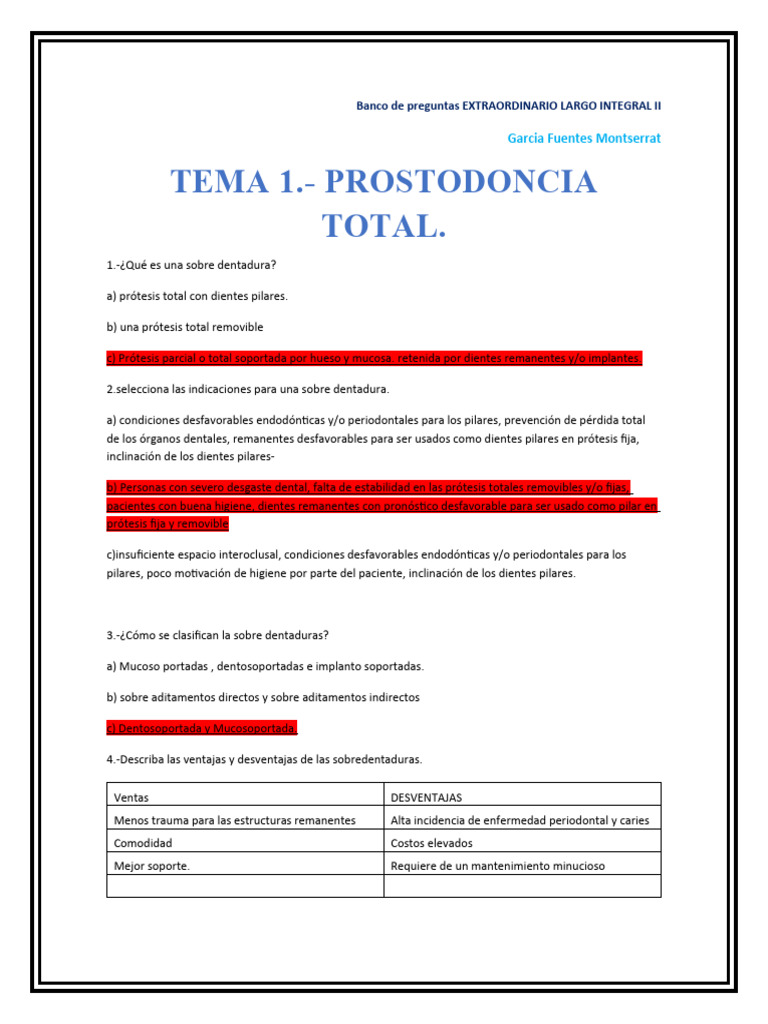 Uso de Papila Retromolar y Platina de Fox | PDF | Dentadura postiza ...
