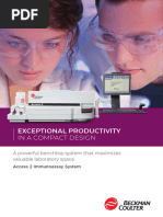 Vitros 4600 Chemistry System Specifications Sheet: "Results Matter ...