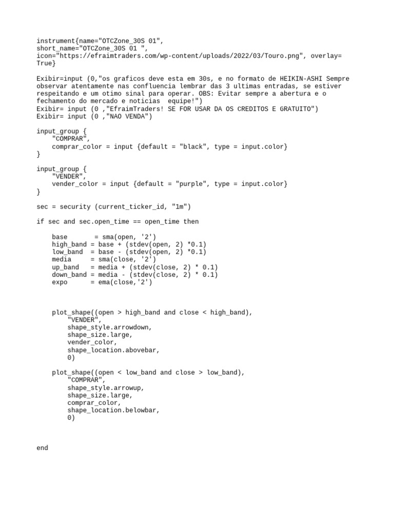 Indicador Otc 01 | PDF