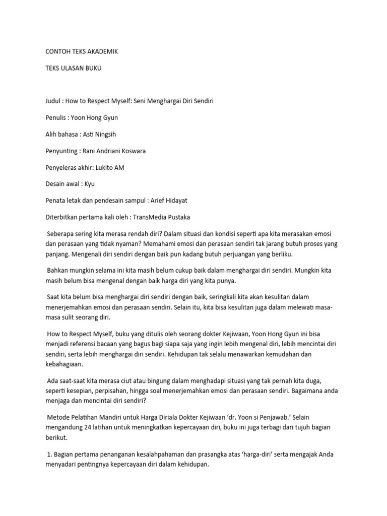 CONTOH TEKS AKA-WPS Office | PDF