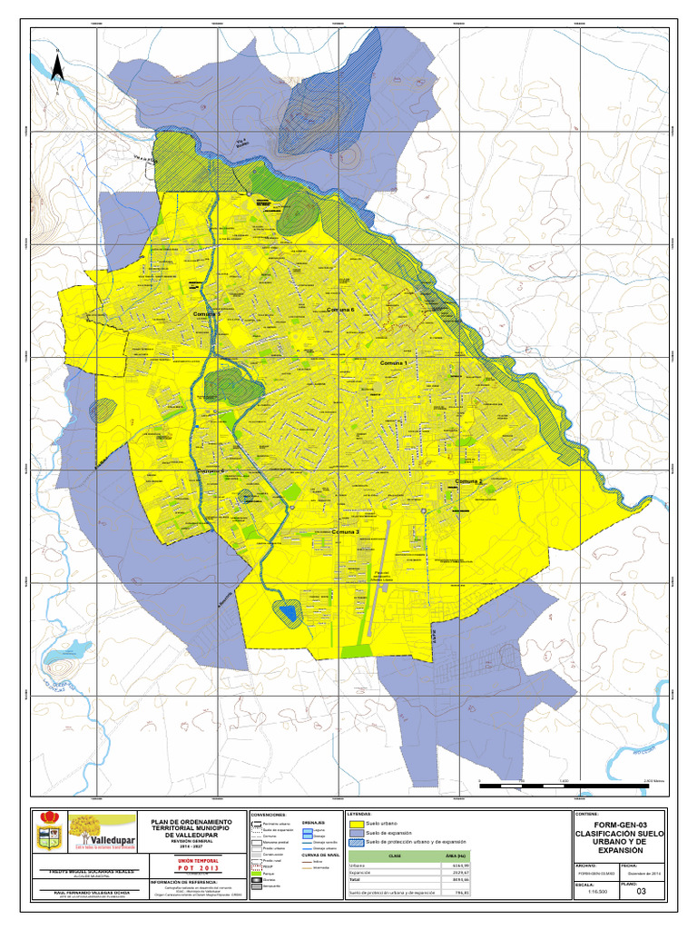 Mapa de Valledupar y Ciudad Ciencia | PDF