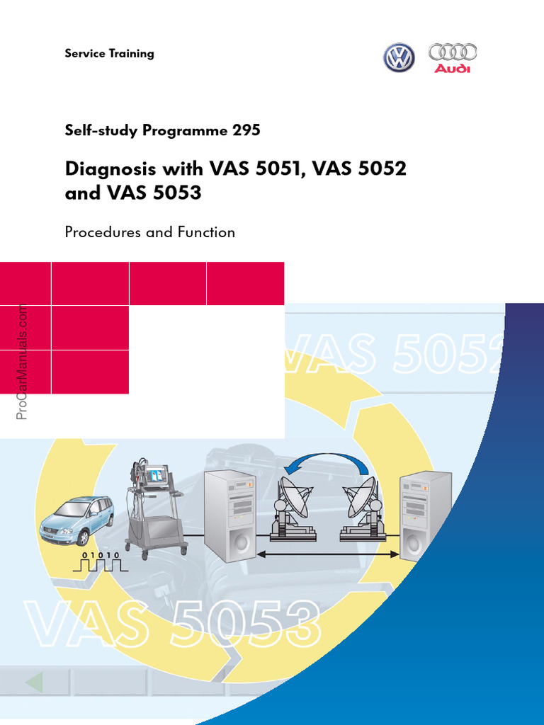 SSP 295 Diagnosis With VAS 5051 5052 5053 | PDF | Usb | Electrical ...