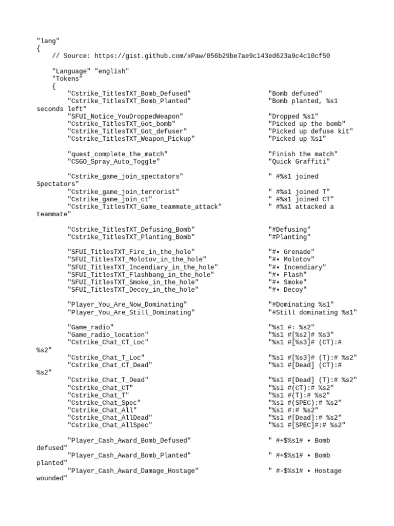 Csgo Textmod | PDF | Fires | Warfare