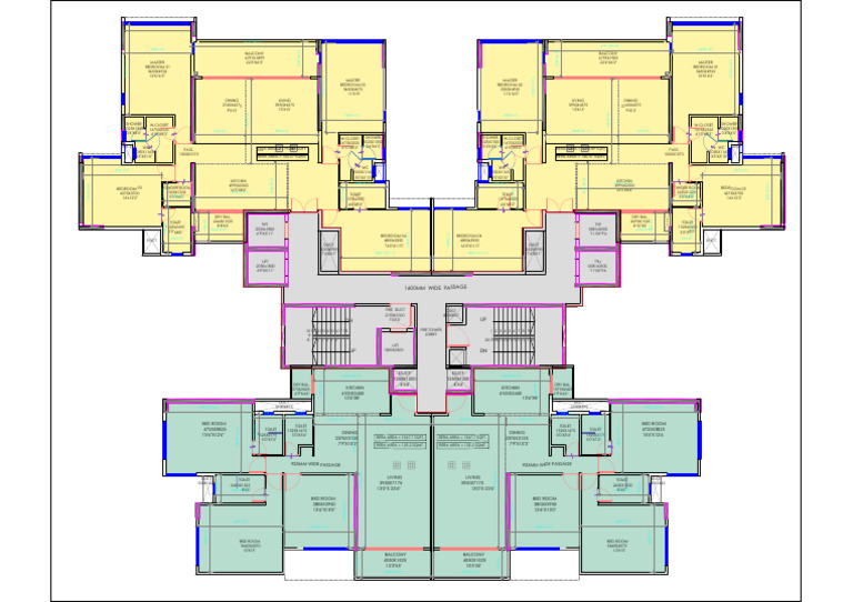 4bhk Layout | PDF | Hydraulic Engineering | Tools