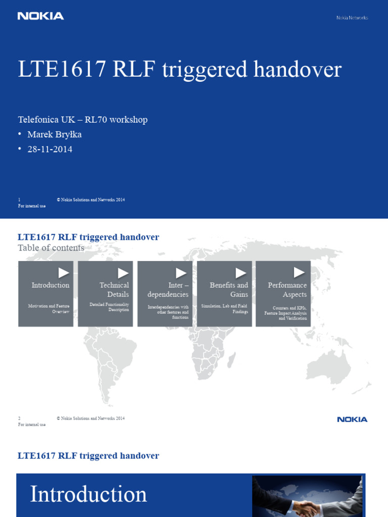 06 LTE1617 RLF Triggered Handover | PDF | Lte (Telecommunication) | Telecommunications Standards