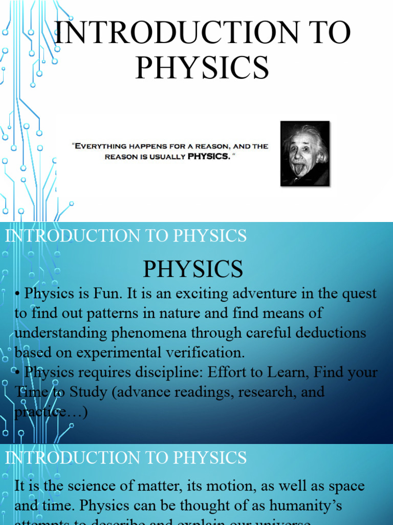 Introduction To Physics I Pdf Measurement International System Of Units 