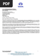 Tcs Sample Joining | PDF | Business