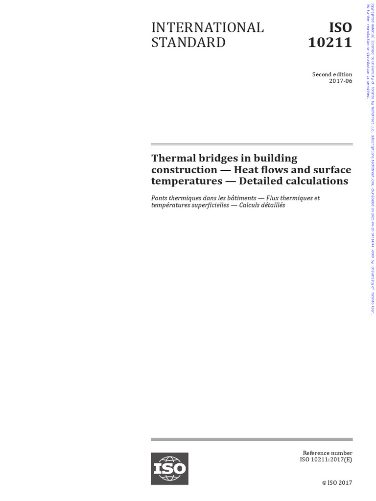 Iso 10211-2017 | PDF | International Organization For Standardization ...