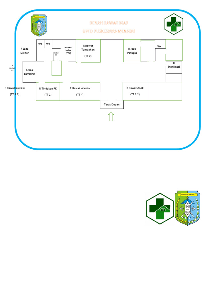 Denah Rawat Inap | PDF