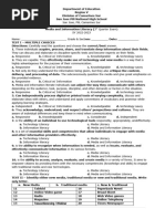 Media and Information Literacy Diagnostic Test | PDF | Information ...