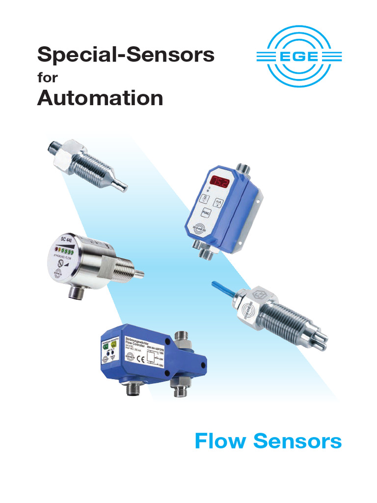 EGE Flow Sensors and Applications Guide | PDF | Corrosion | Pipe (Fluid ...
