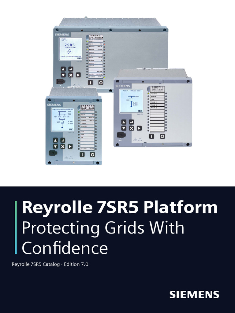 Reyrolle 7SR5 Device Manuals Overview | PDF | Automation | Computer Network