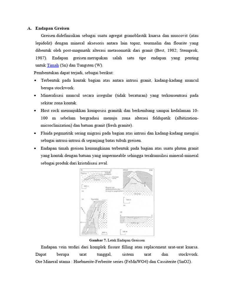 Endapan Greisen | PDF