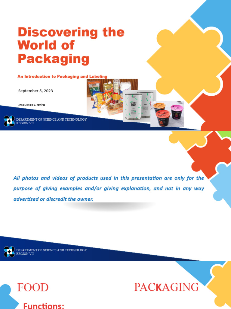 Introduction to Food Packaging Essentials | PDF | Packaging And ...