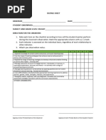 Classroom Observation and Monitoring Tool For School Heads | PDF