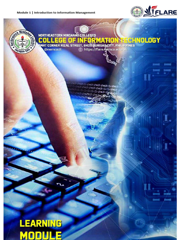 Module 1 Information Management | Download Free PDF | Information System | Information Management