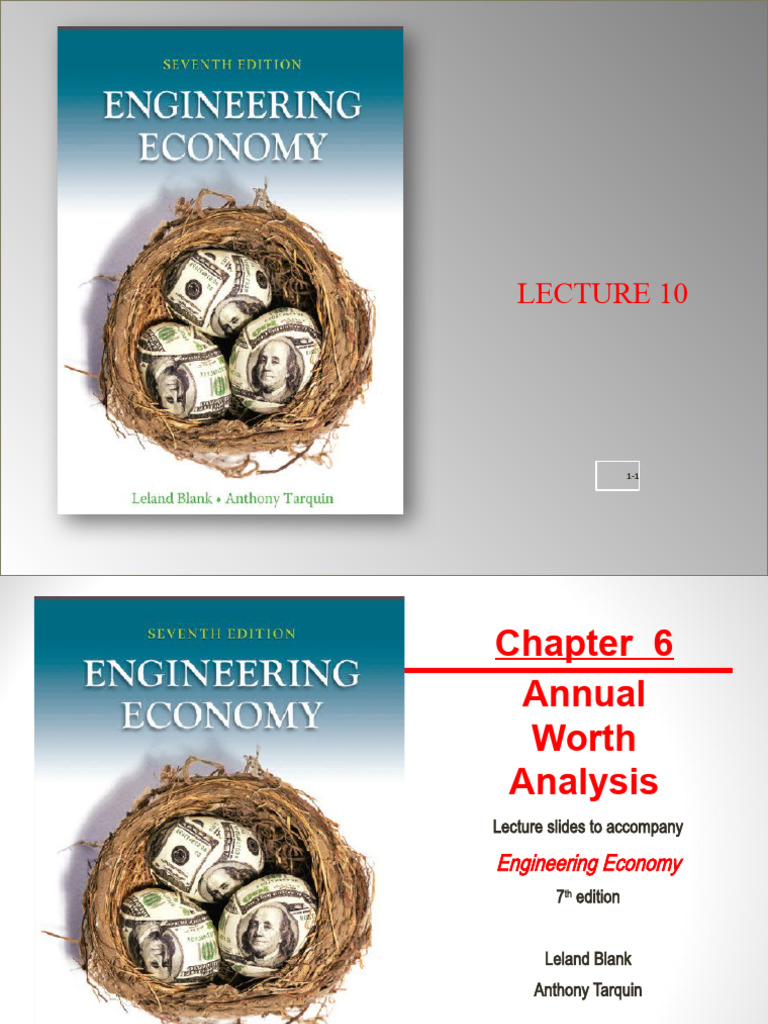 Lecture 10 | PDF | Life Cycle Assessment | Cost
