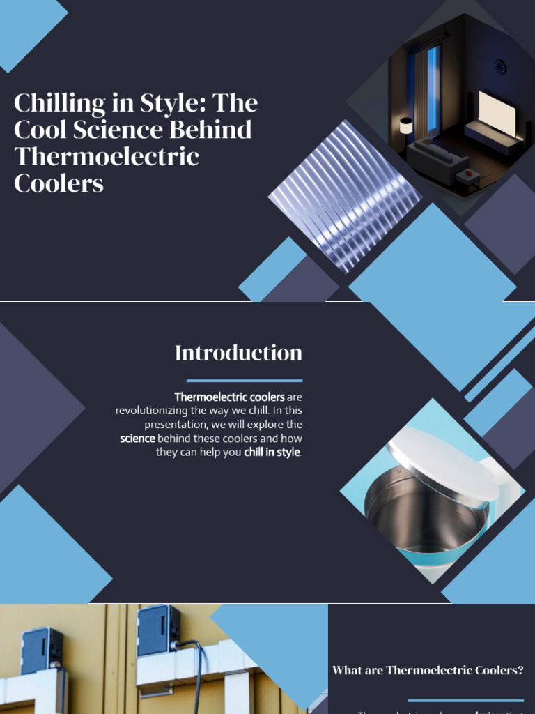Thermoelectric Cooler | PDF | Electricity | Energy Technology