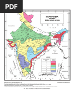 Wind Speed Map of India | PDF