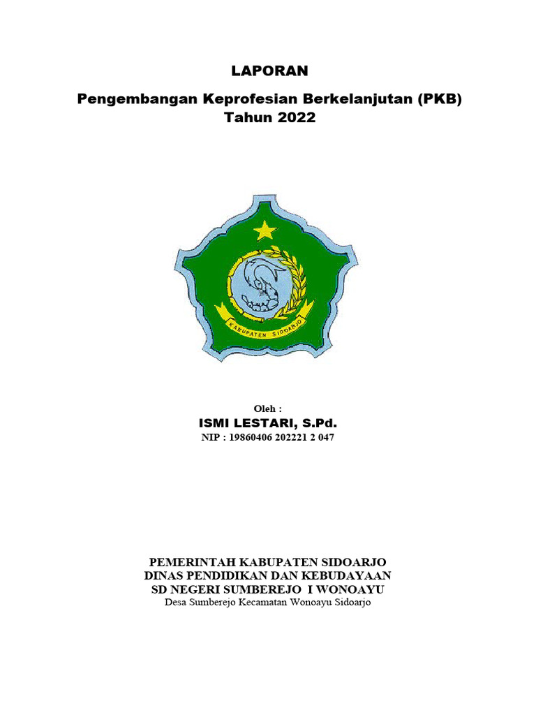 Laporan PKB 2022 Baru | PDF | Karier & Perkembangan | Seni