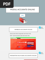 Panduan Penggunaan Accurate Online | PDF | Bisnis | Pengelolaan ...