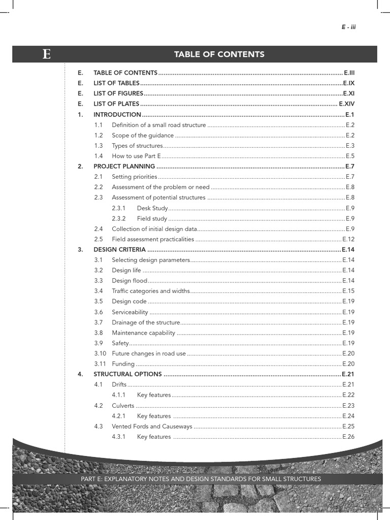 LVR-Part E Contents BW | PDF | Concrete | Masonry