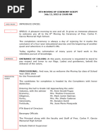 Faculty Felloship 2018 Emcee Script | PDF | Worship | Prayer