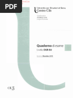 17 Modelli Di Test CILS Italiano C1 (Dicembre 2004) | PDF