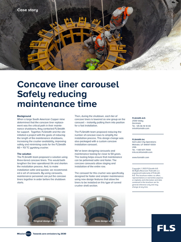 Concave Liner Carousel - Safely Reducing Maintenance Time - Case Study ...