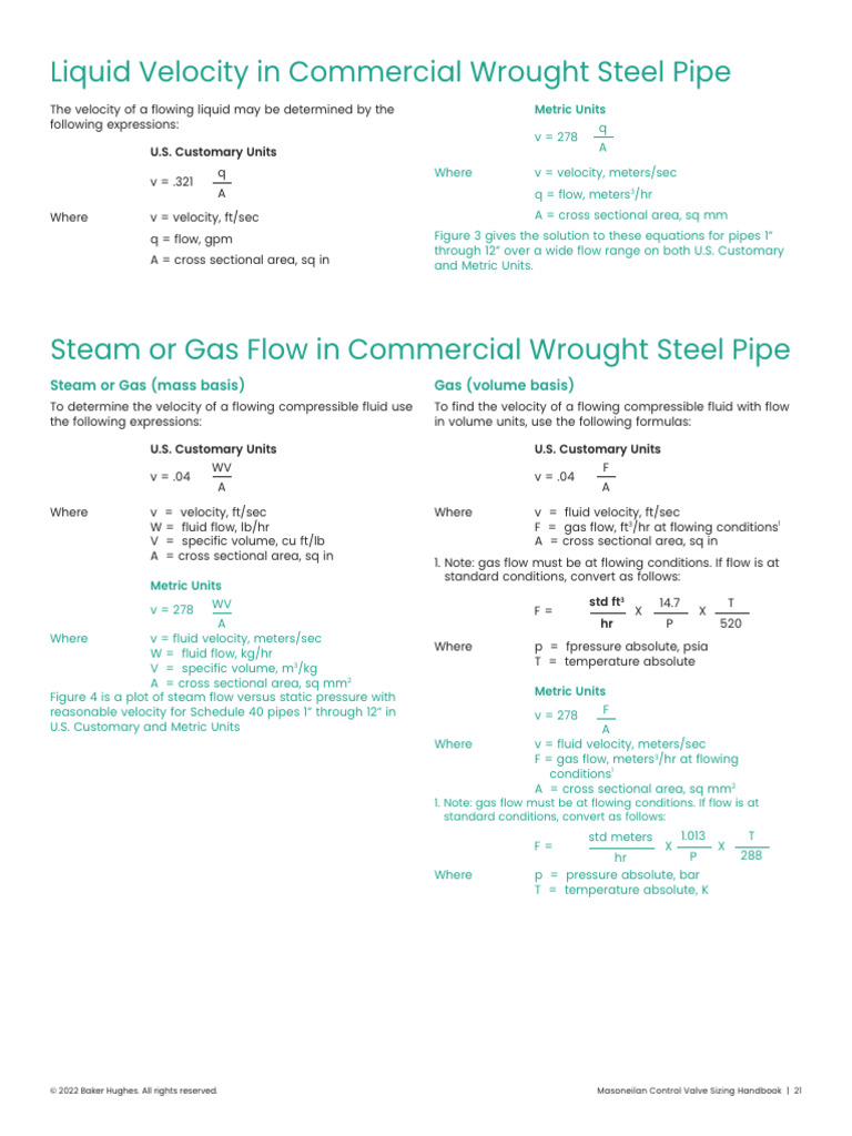 Velocity Formula | PDF | Pressure | Fluid Dynamics