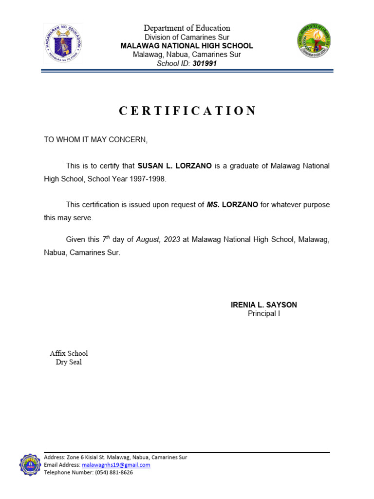 Certificate As Graduate | PDF | Security | Computer Security