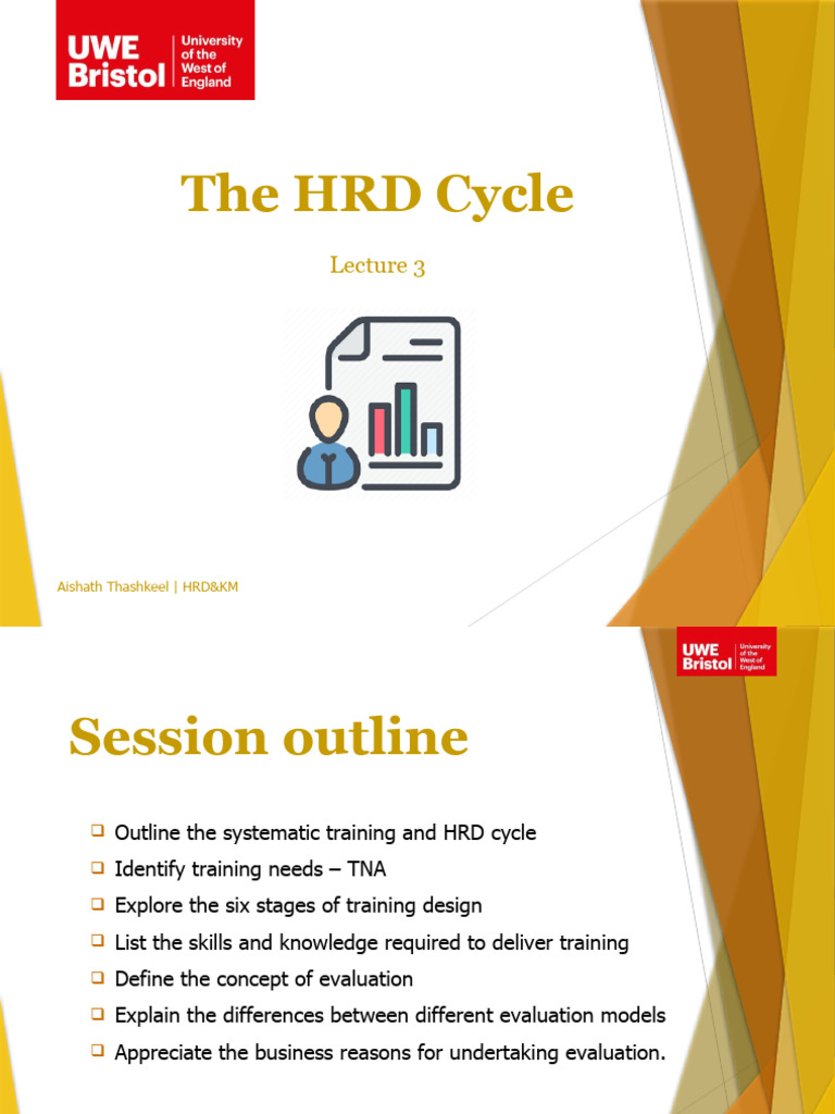 Understanding the HRD Cycle | PDF | Learning | Evaluation