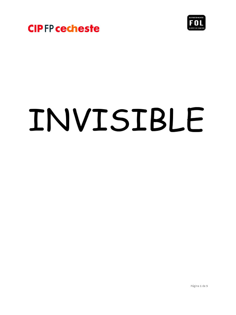 Invisible | PDF
