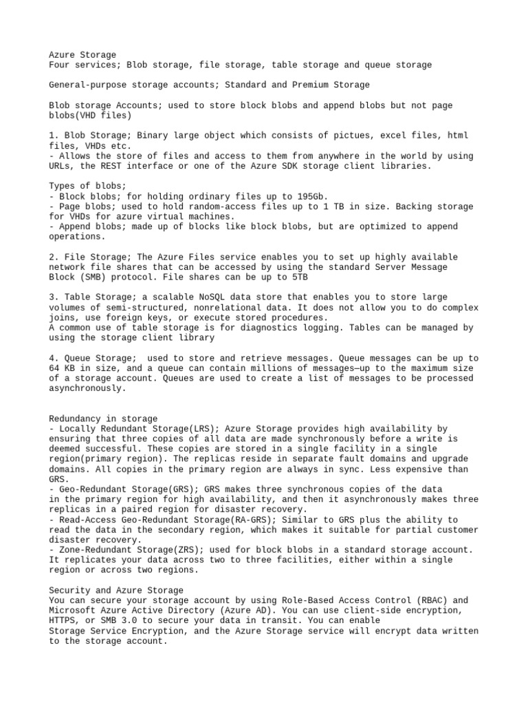 Azure Notes | PDF | Virtual Private Network | Computer Network