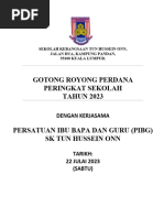 Gotong-Royong Madani PPD Sandakan 2025 | PDF