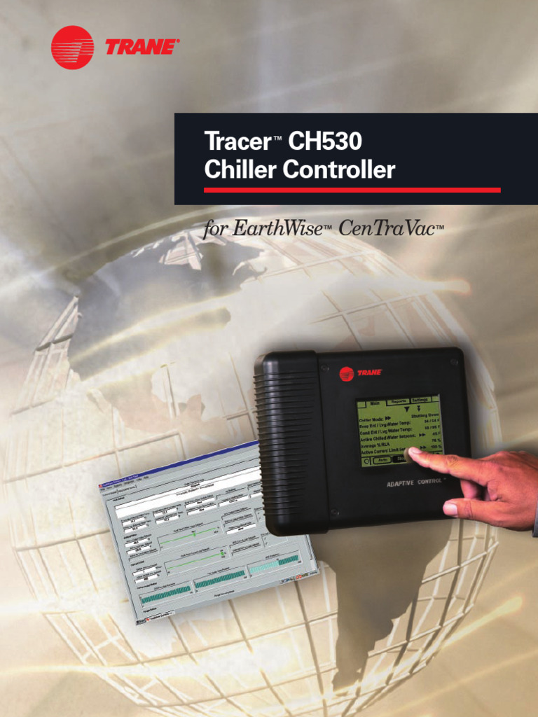 Trane Tracer CH530 Chiller Controller | PDF | Water | Capacitor