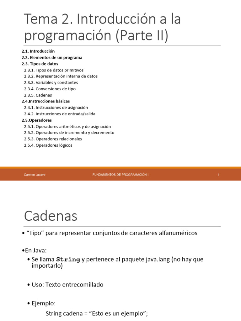 Programacion 2.2 | PDF | Java (lenguaje de programación) | Matemáticas